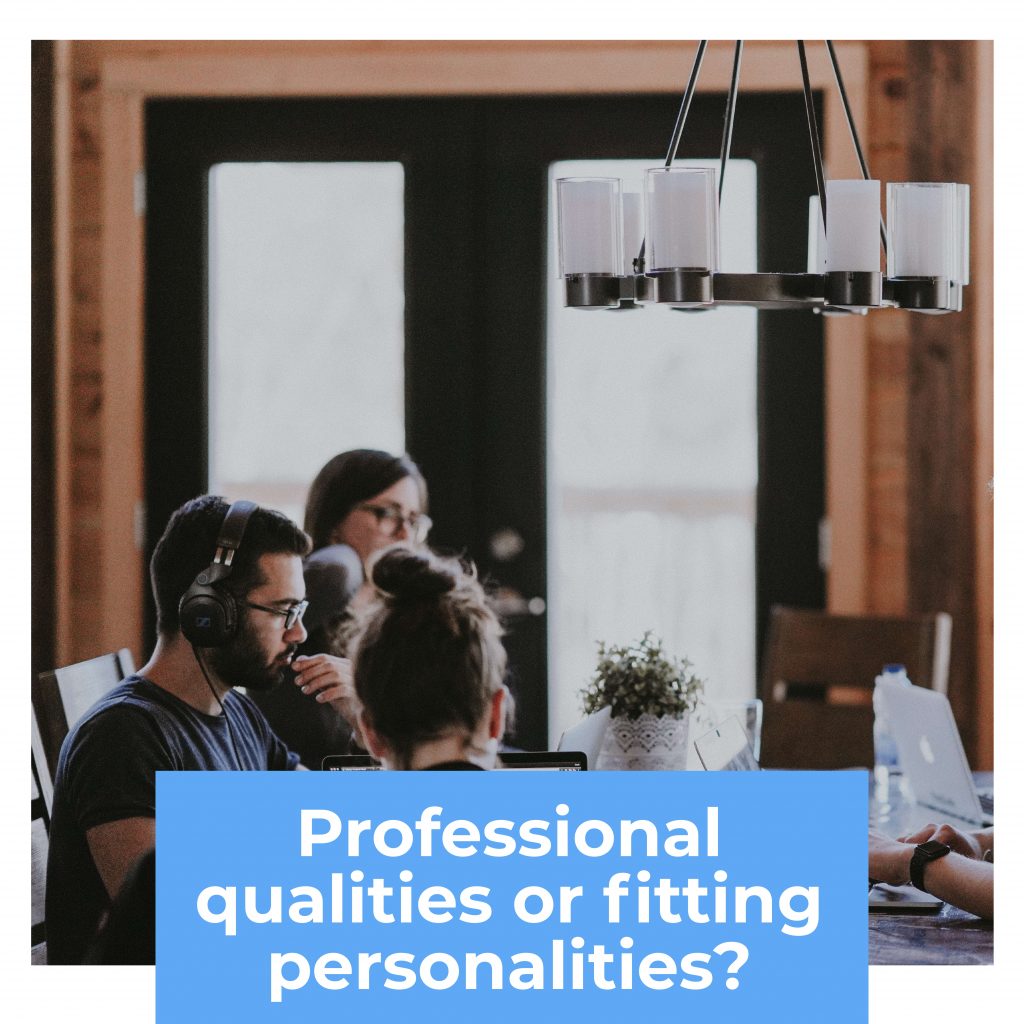 Professional qualities or fitting personalities? - I Future